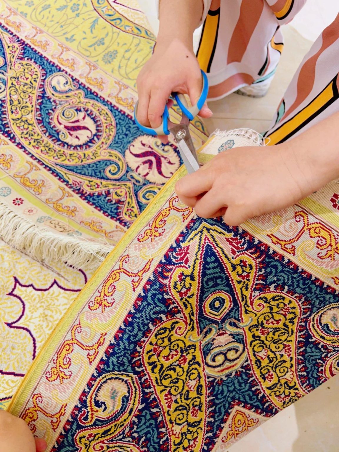 8,000 Square Feet Of Handmade Silk Carpets Delivered To Saudi Arabian ...